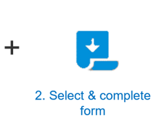 Step 2: Select and complete form pending